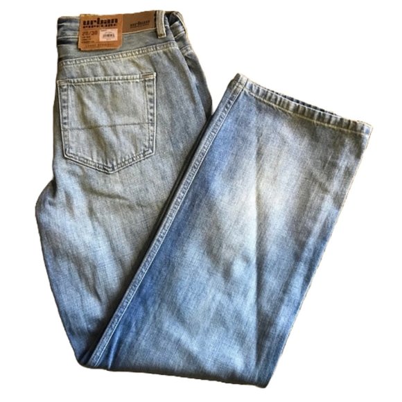 urban pipeline | Jeans | Mens Urban Pipeline Distressed Loose Straight ...